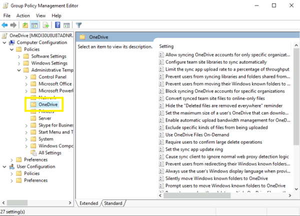Microsoft 365 - Ajout des ADMX /ADML pour OneDrive - TeddyCorp Microsoft 365 - Ajout des ADMX /ADML pour OneDrive - TeddyCorp