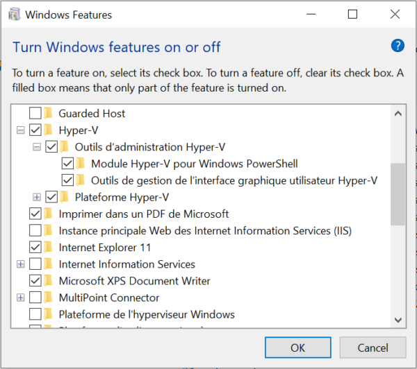 Windows 10 - Hyper-V activer TPM dans les VM - TeddyCorp